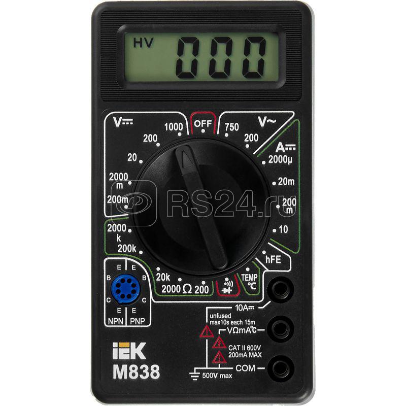 Мультиметр цифровой Universal M838 IEK TMD-2S-838 купить, цена 888.16 ...