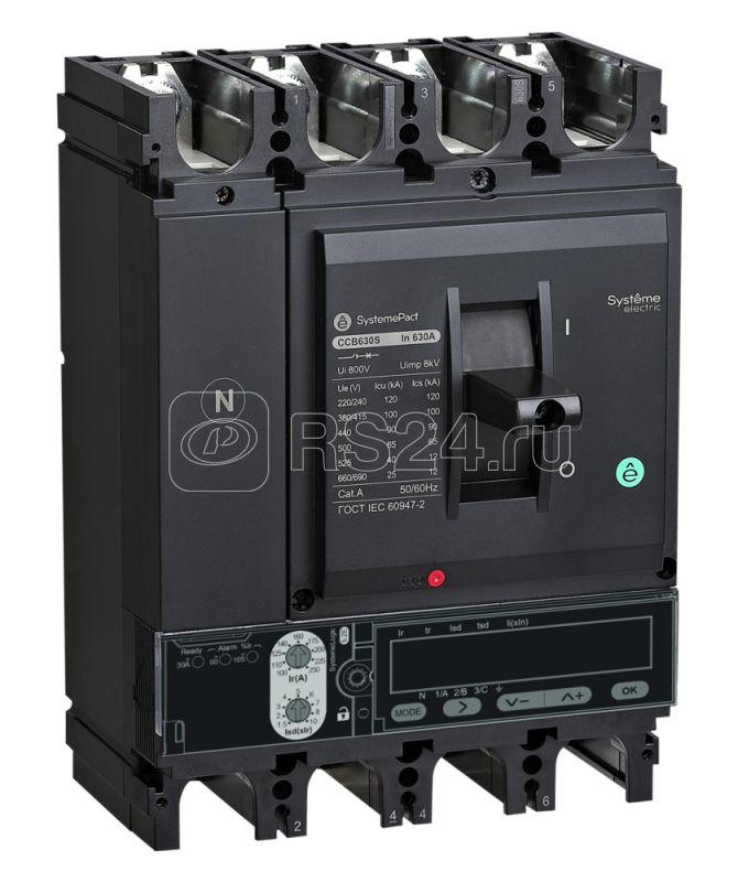 Выключатель автоматический SPC400 36кА S5.3E 4P4D 400А SE ...